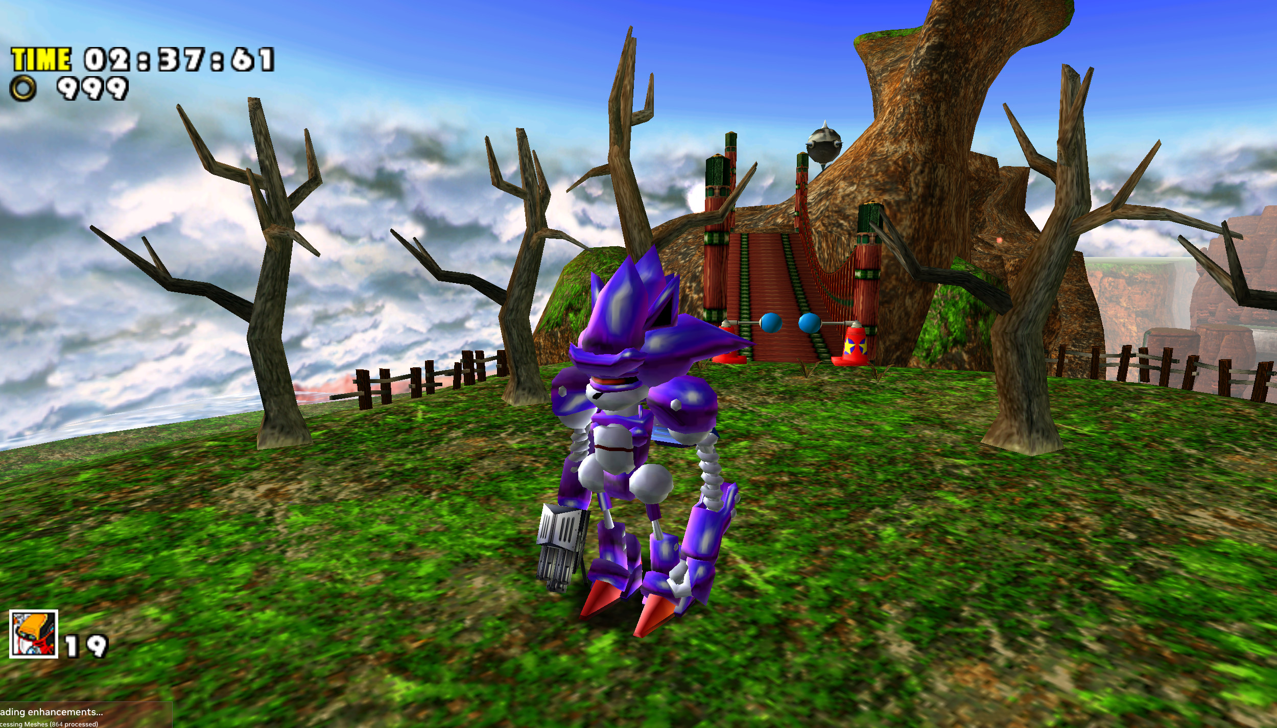 Mecha Sonic Over Gamma Mod for Sonic Adventure DX | SADX Mods