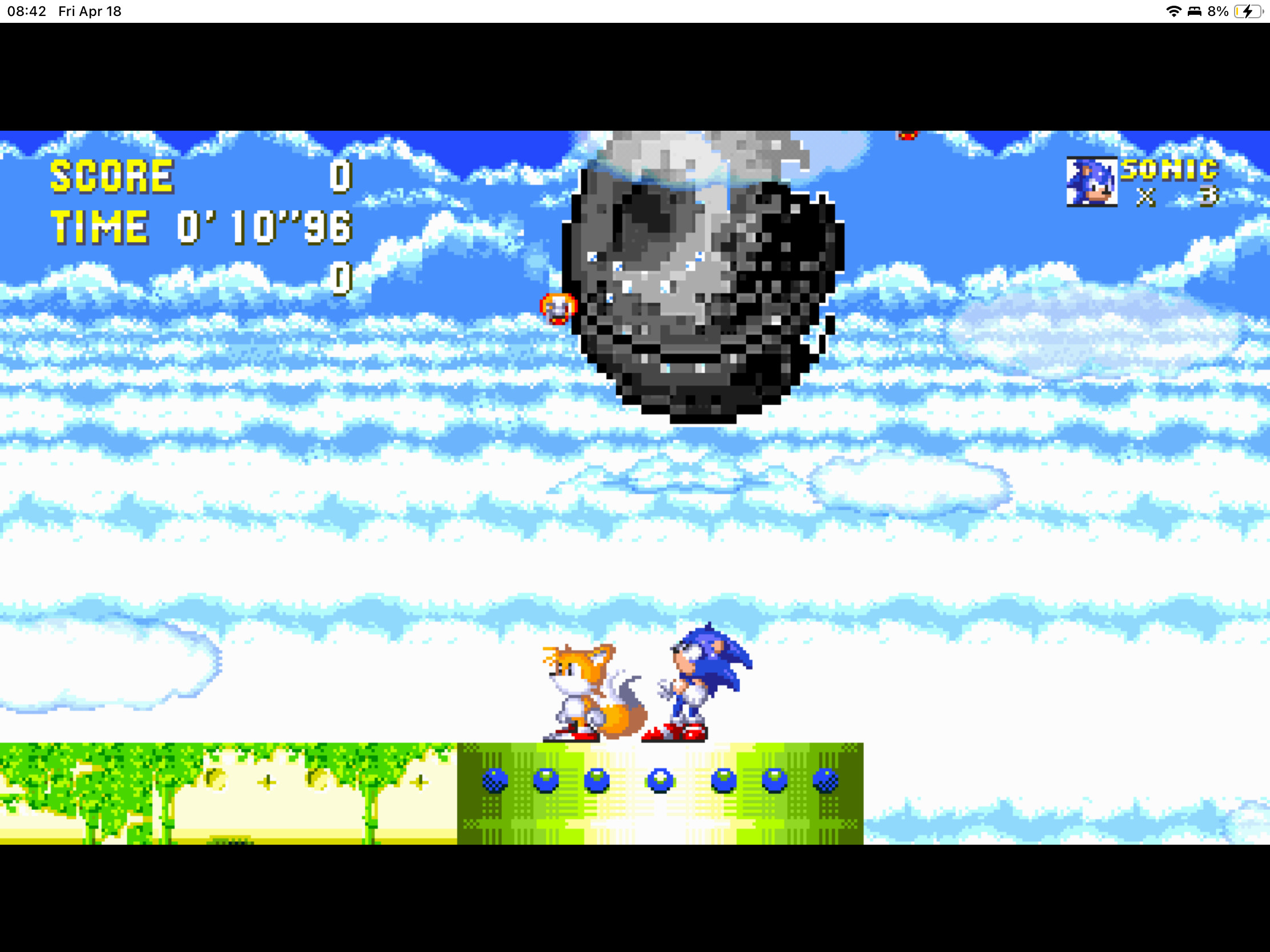 Death Star over ssz death egg Mod for Sonic 3 A.I.R. | S3AIR Mods