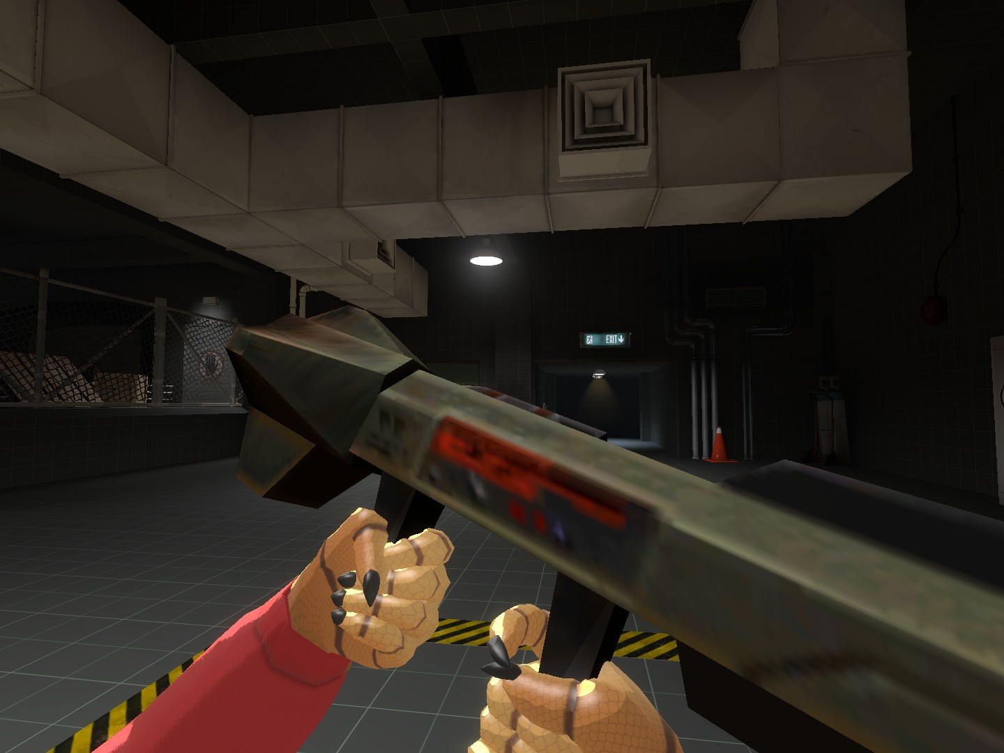 Quake II rocket launcher replaces original & stock Mod for Team ...