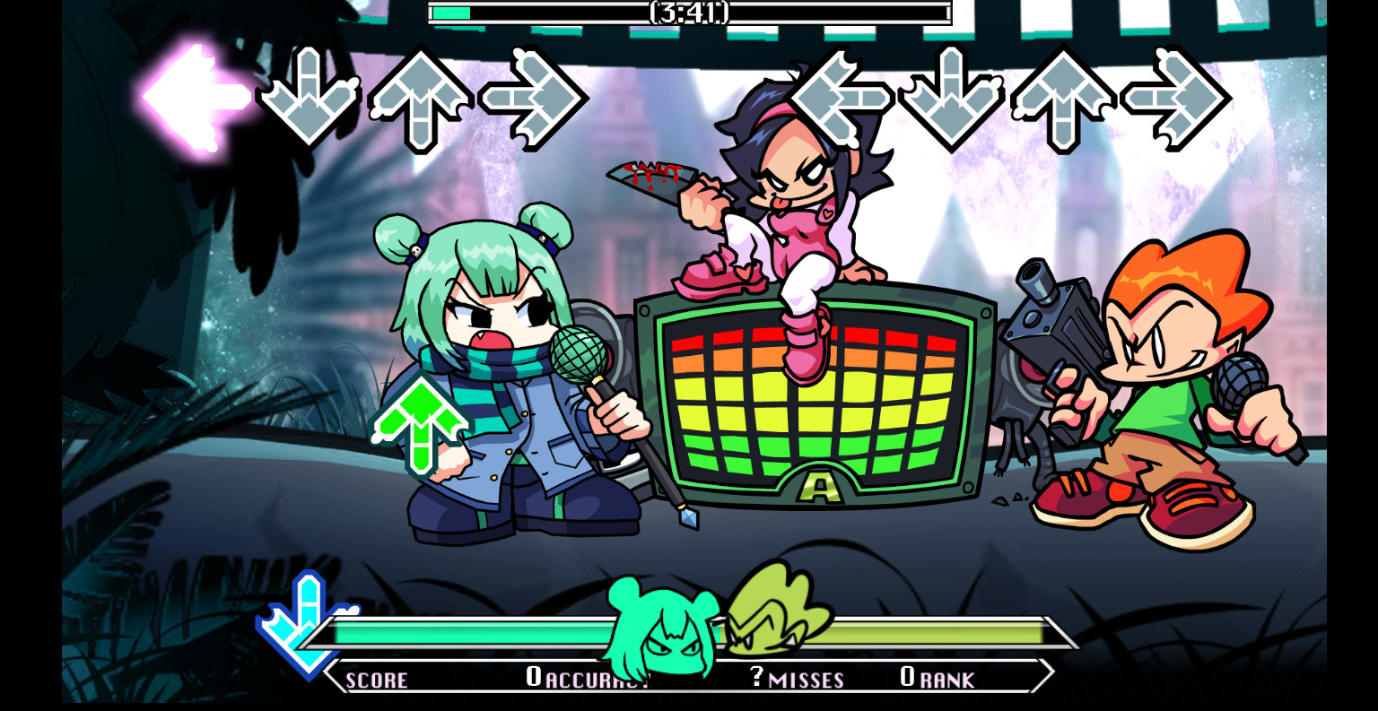 Holofunk Killer Scream（Pico mix）fanchart Mod for Friday Night Funkin ...