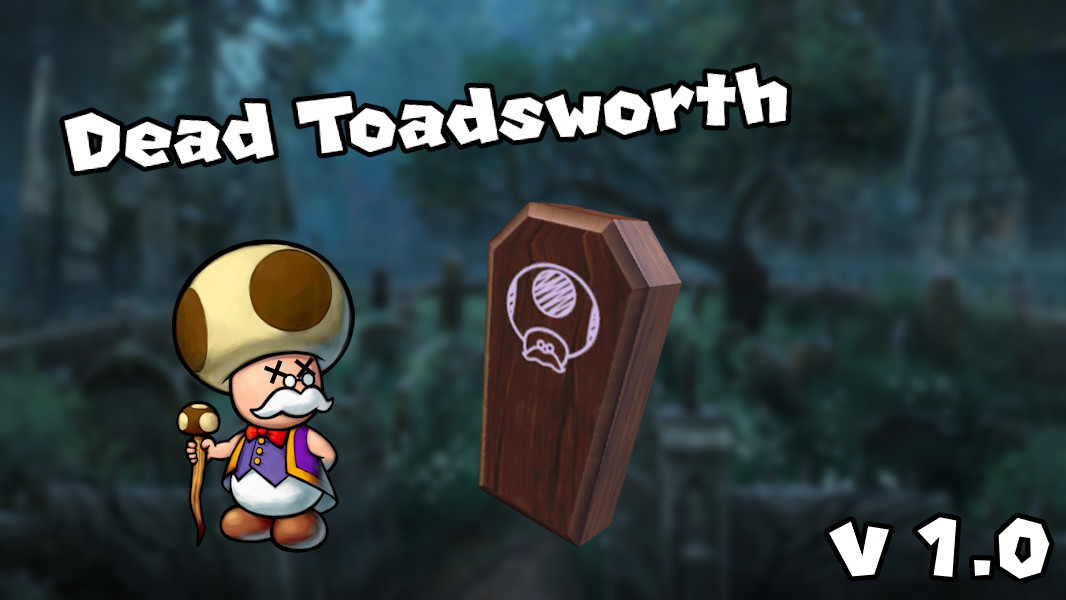Dead Toadsworth Mod for Mario Kart 7 | MK7 Mods