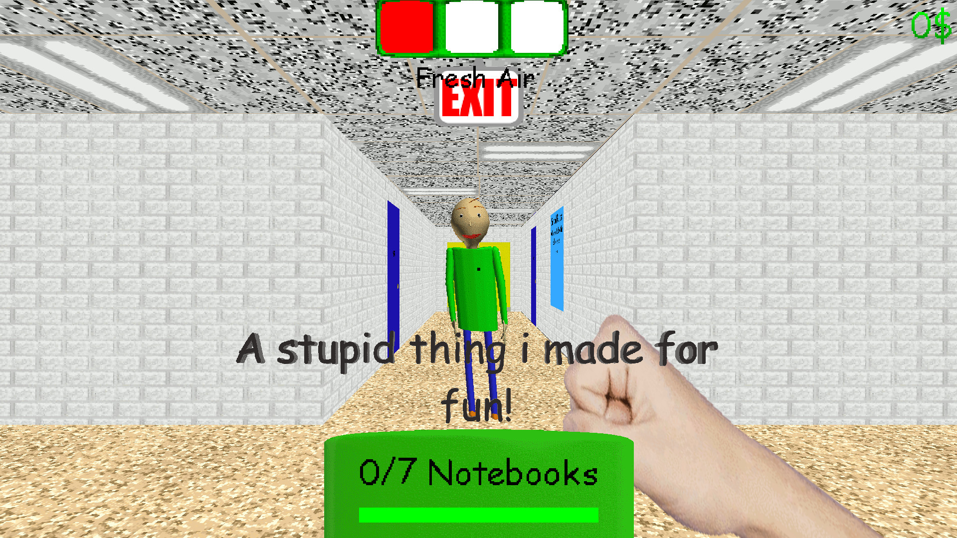 Valdi's Thingyhouse Mod for Baldi's Basics | Baldi Mods