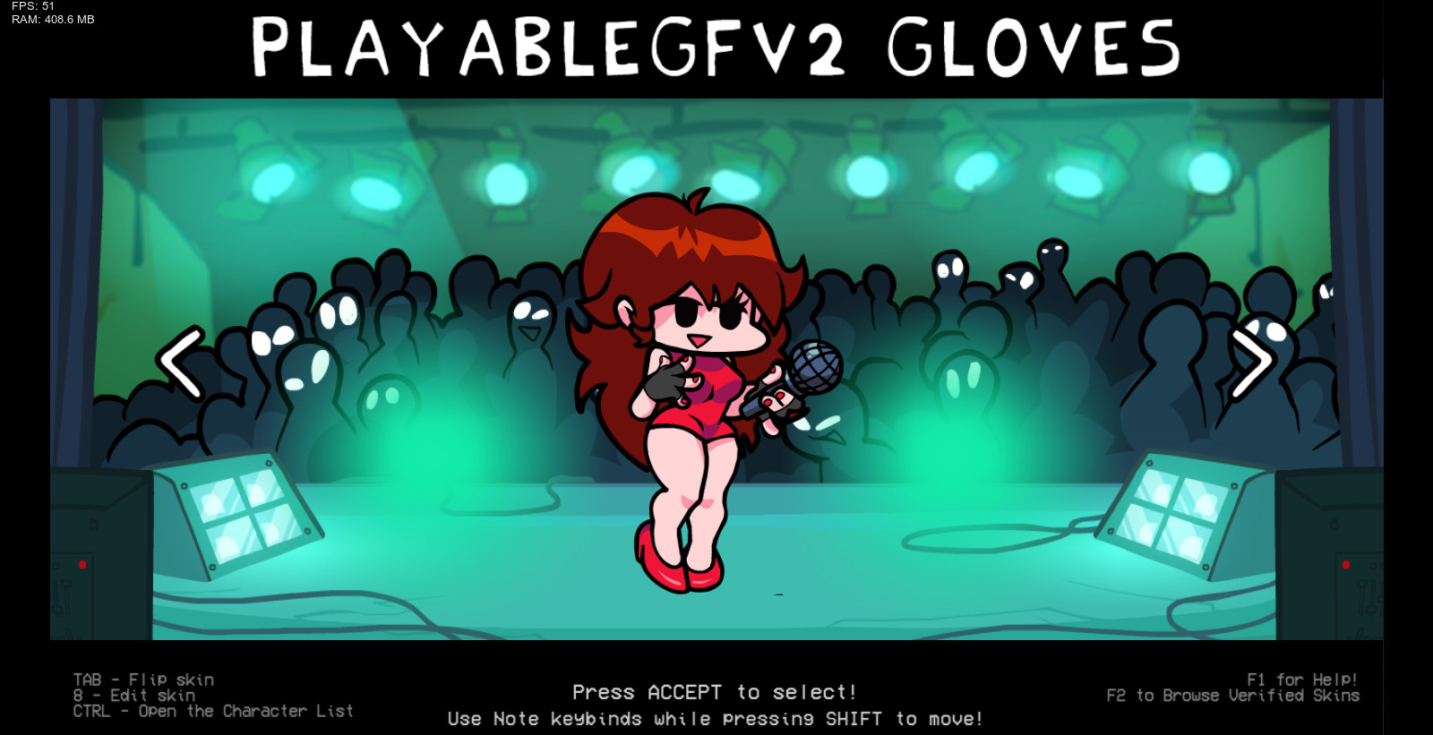 Playable Girlfriend V2 Psych Engine Online Mod for Friday Night Funkin ...