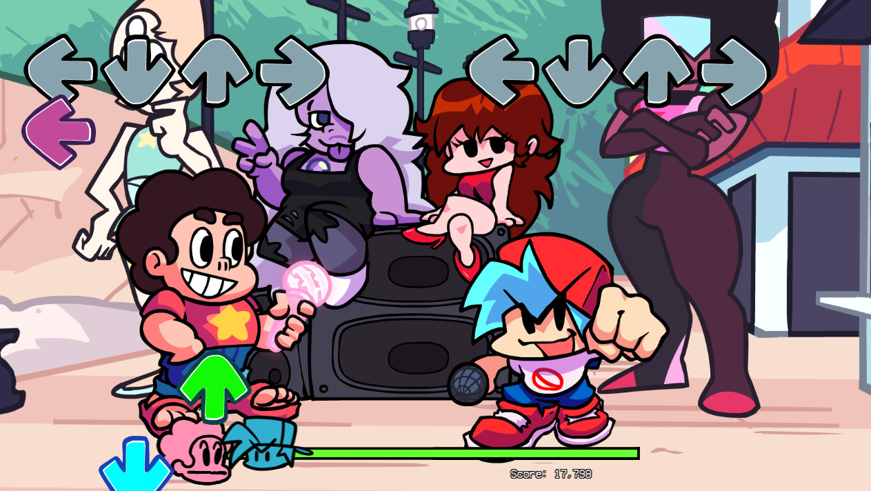 FNF x Steven Universe Mod! (V-Slice Mod) Mod for Friday Night Funkin' | FNF Mods