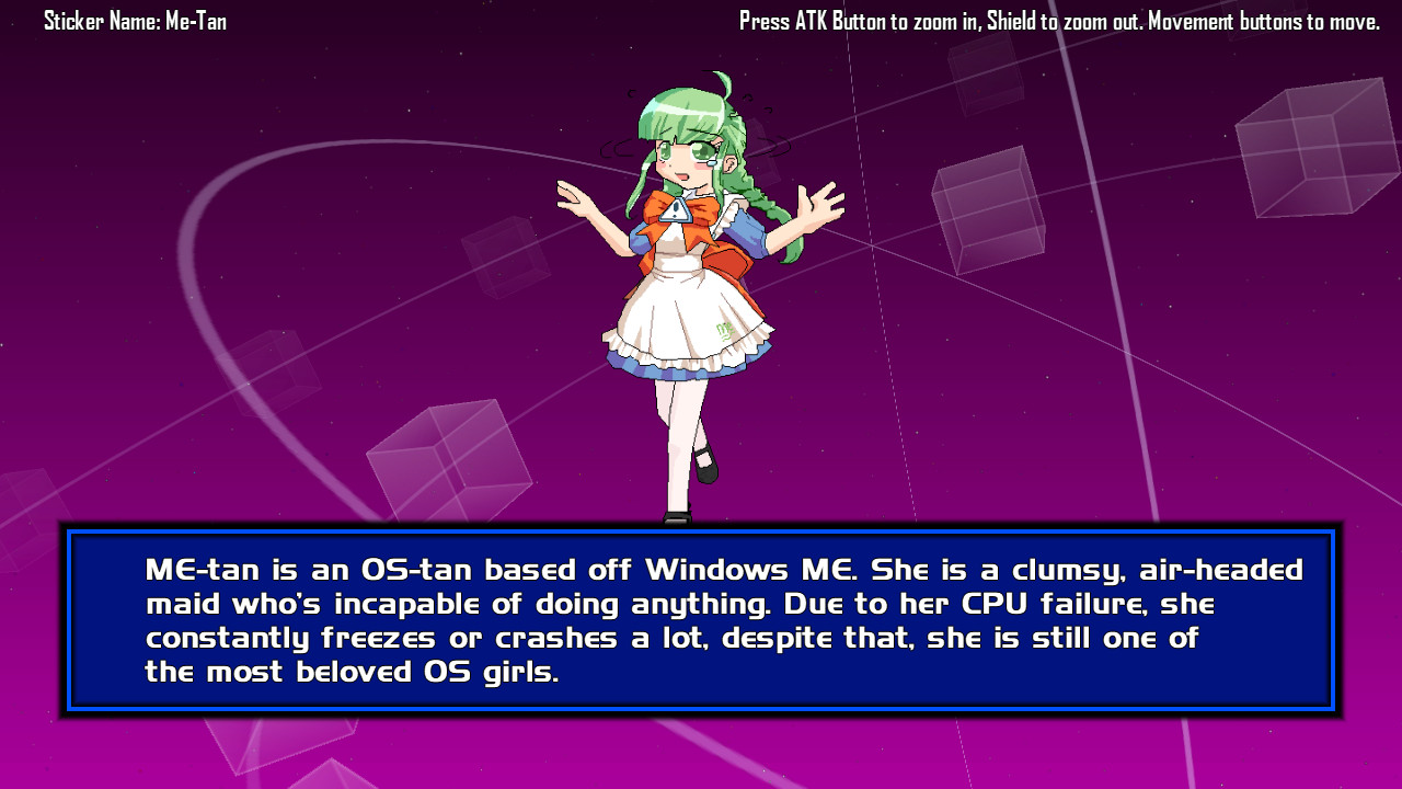 ME-tan (OS-tan) Mod for Super Smash Bros. Crusade | SSBC Mods