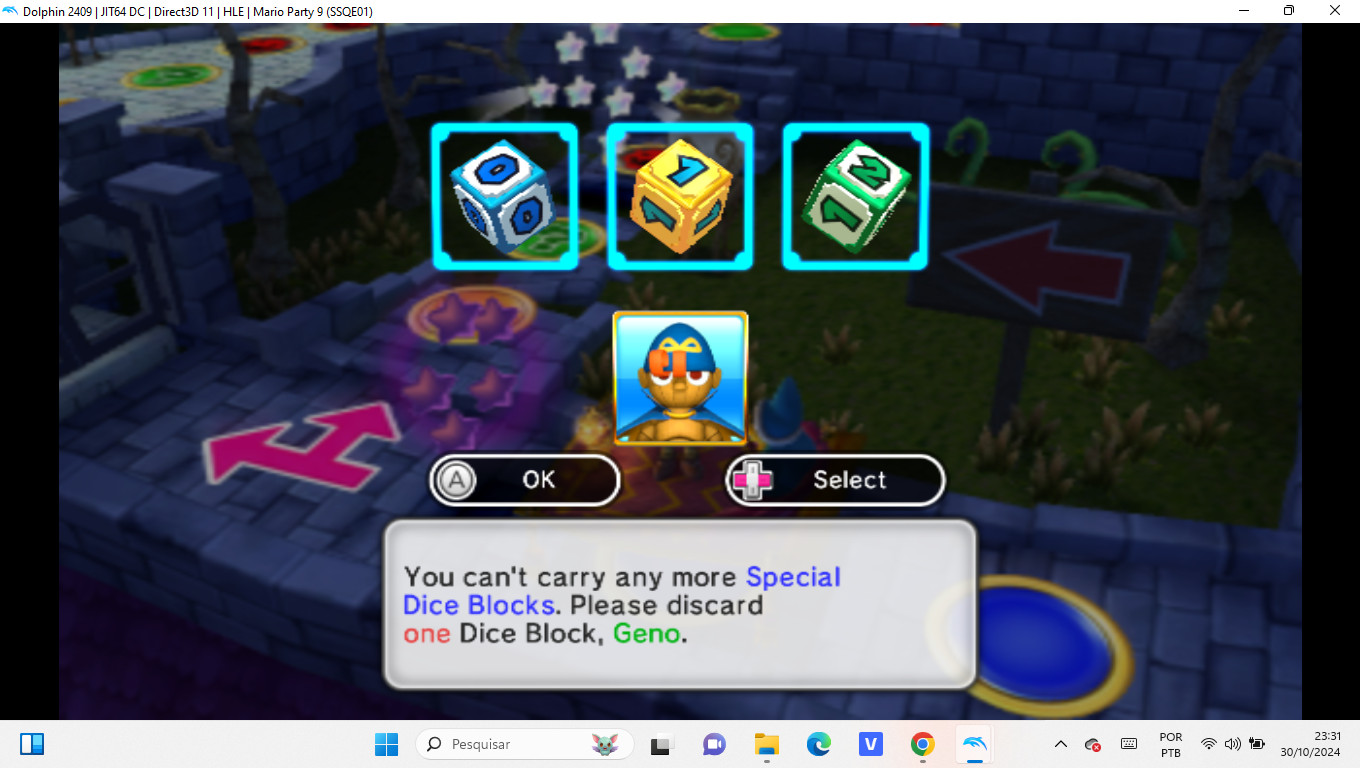 Geno (over Luigi) Mod for Mario Party 9 | MP9 Mods
