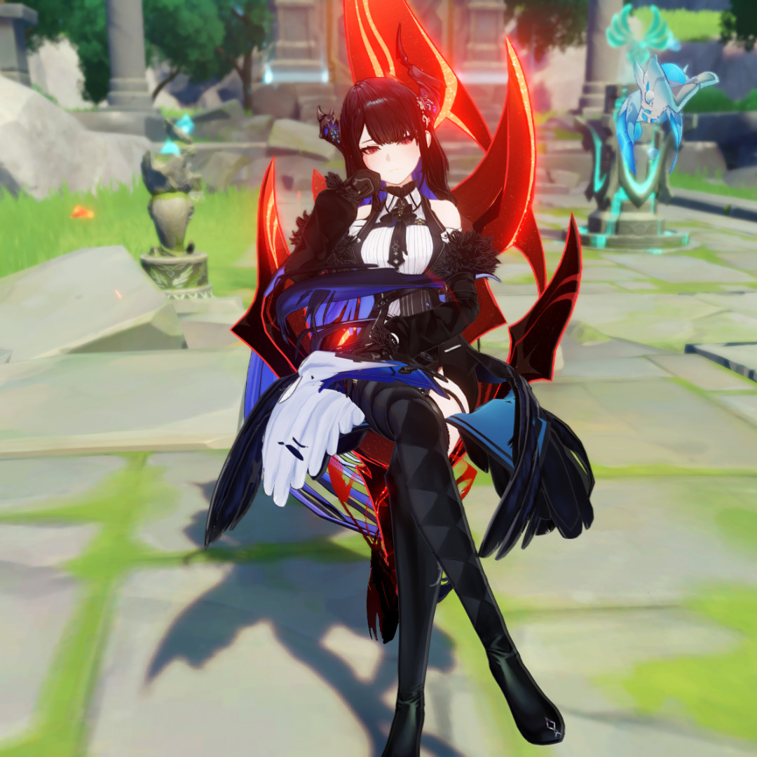 Arlecchino Nerissa Ravencroft Mod Mod for Genshin Impact | GI Mods