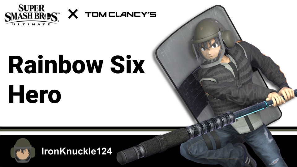 Rainbow Six Hero Mod for Super Smash Bros. Ultimate | SSBU Mods