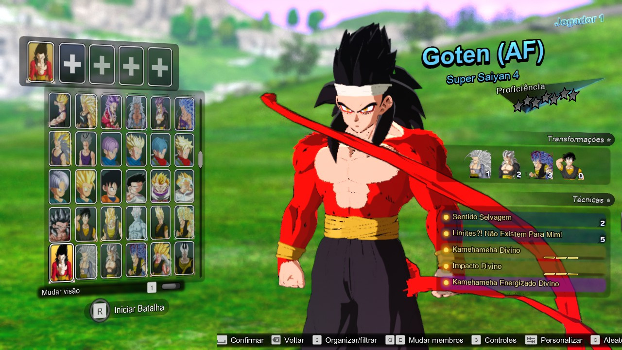 Goten AF (SSJ, SSJ2, SSJ3, SSJ4, SSJ5 + Mystic) Mod for Dragon Ball: Sparking! ZERO | DBSZ Mods