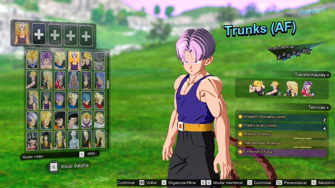 Trunks AF (SSJ, SSJ2, SSJ3, SSJ4, SSJ5 + Mystic) Mod for Dragon Ball ...