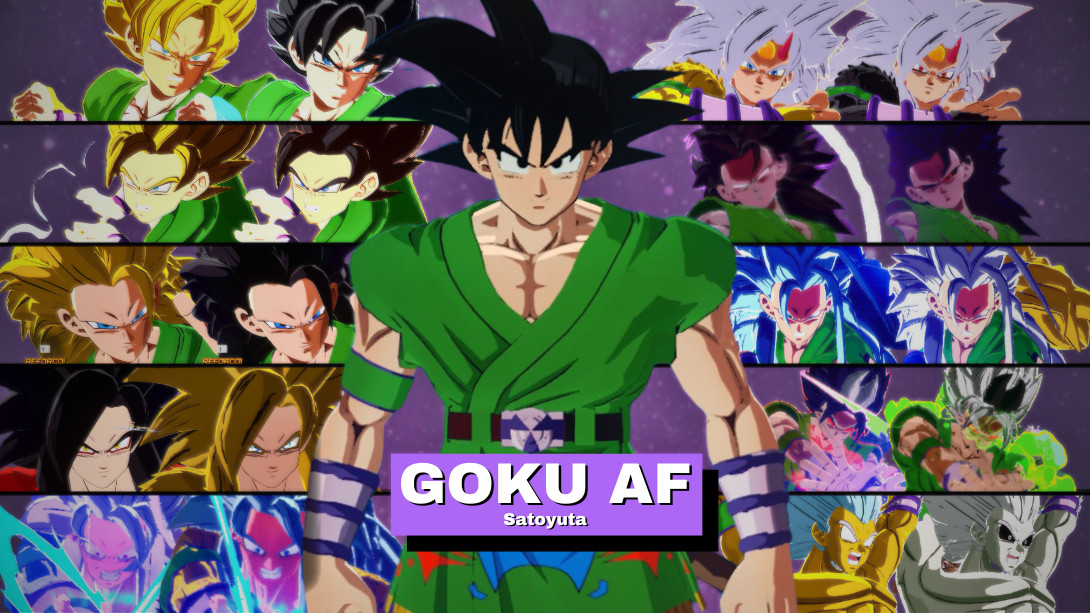 [11 New Characters] Goku AF - ALL FORMS + Mystic'S Mod for Dragon Ball ...