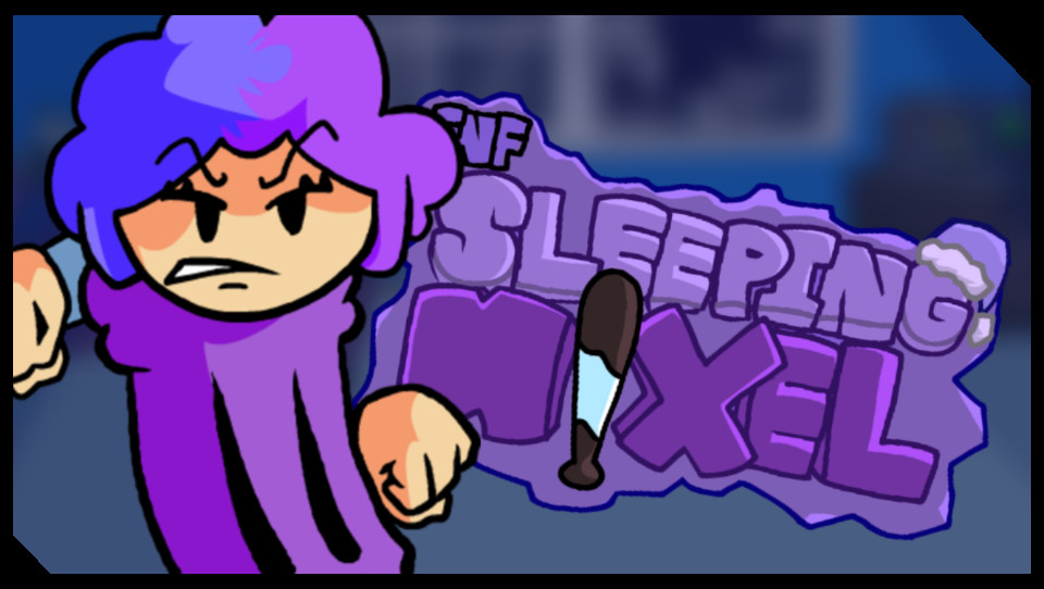 SLEEPING MIXEL 1.0 Mod for Friday Night Funkin' | FNF Mods