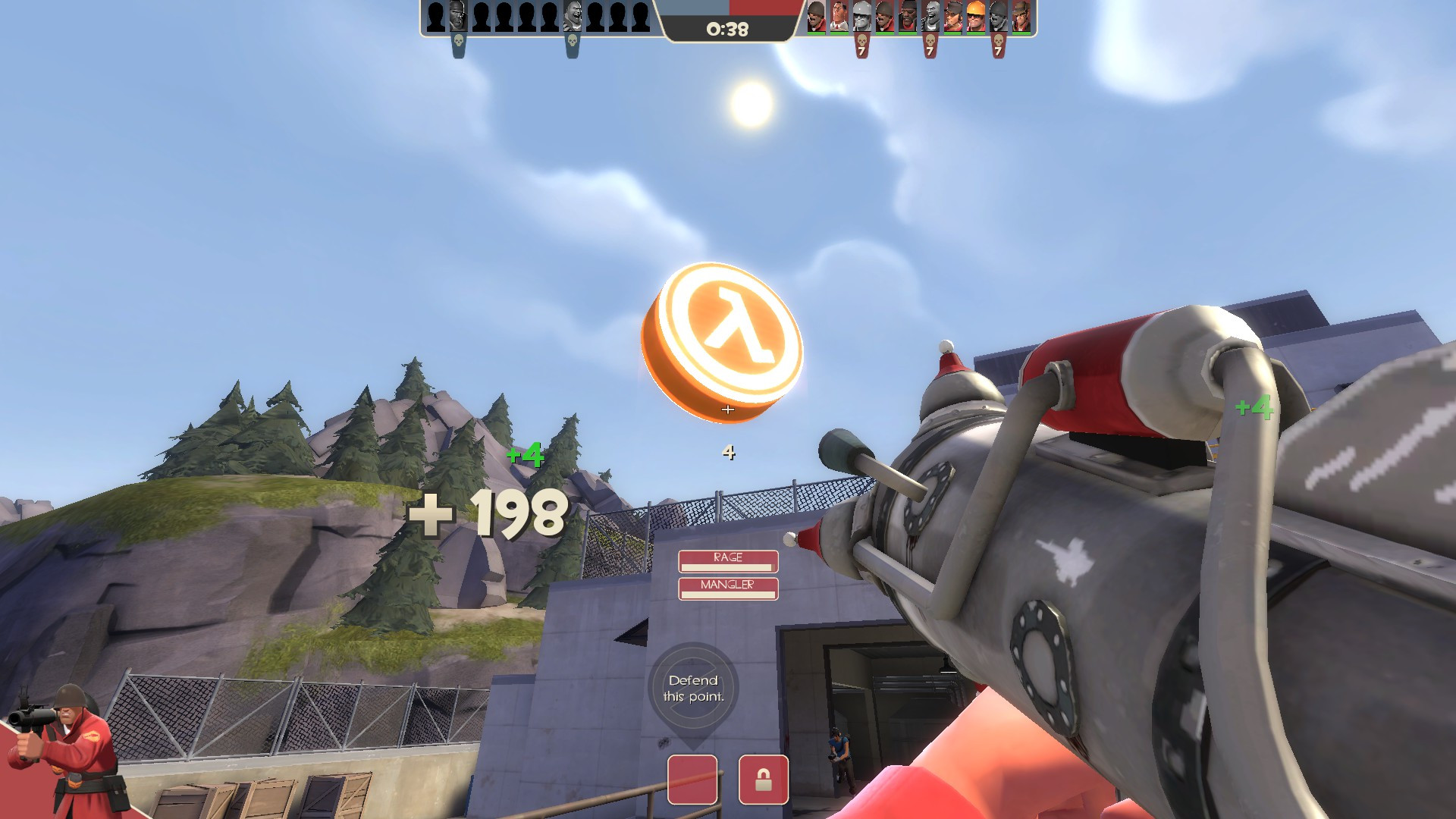 Lambda and Combine holograms Mod for Team Fortress 2 | TF2 Mods