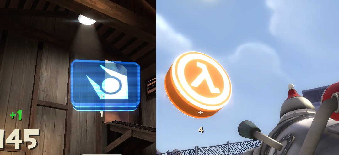 Lambda and Combine holograms Mod for Team Fortress 2 | TF2 Mods