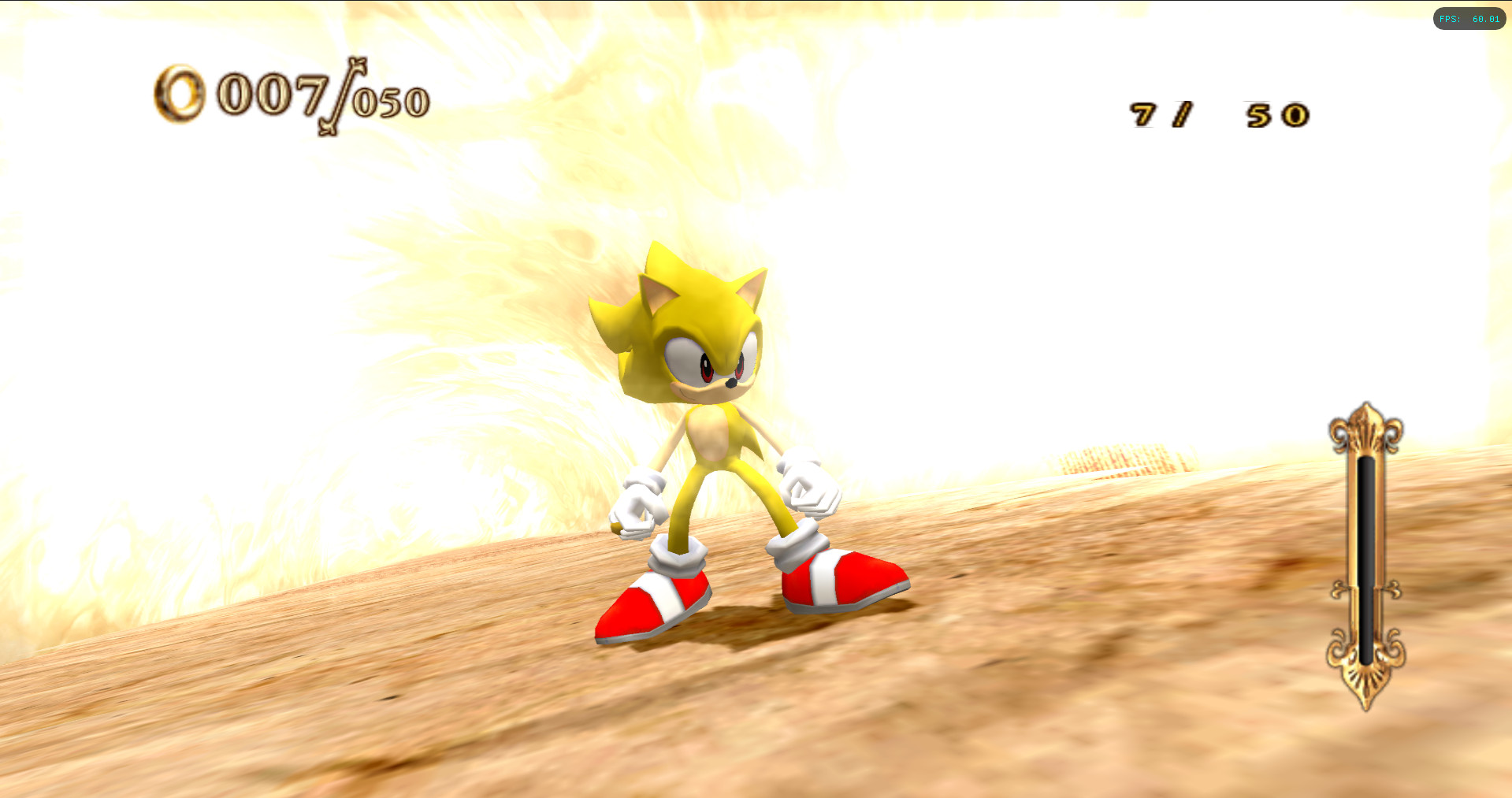 Super Sonic Mod for Sonic and the Secret Rings | SatSR Mods
