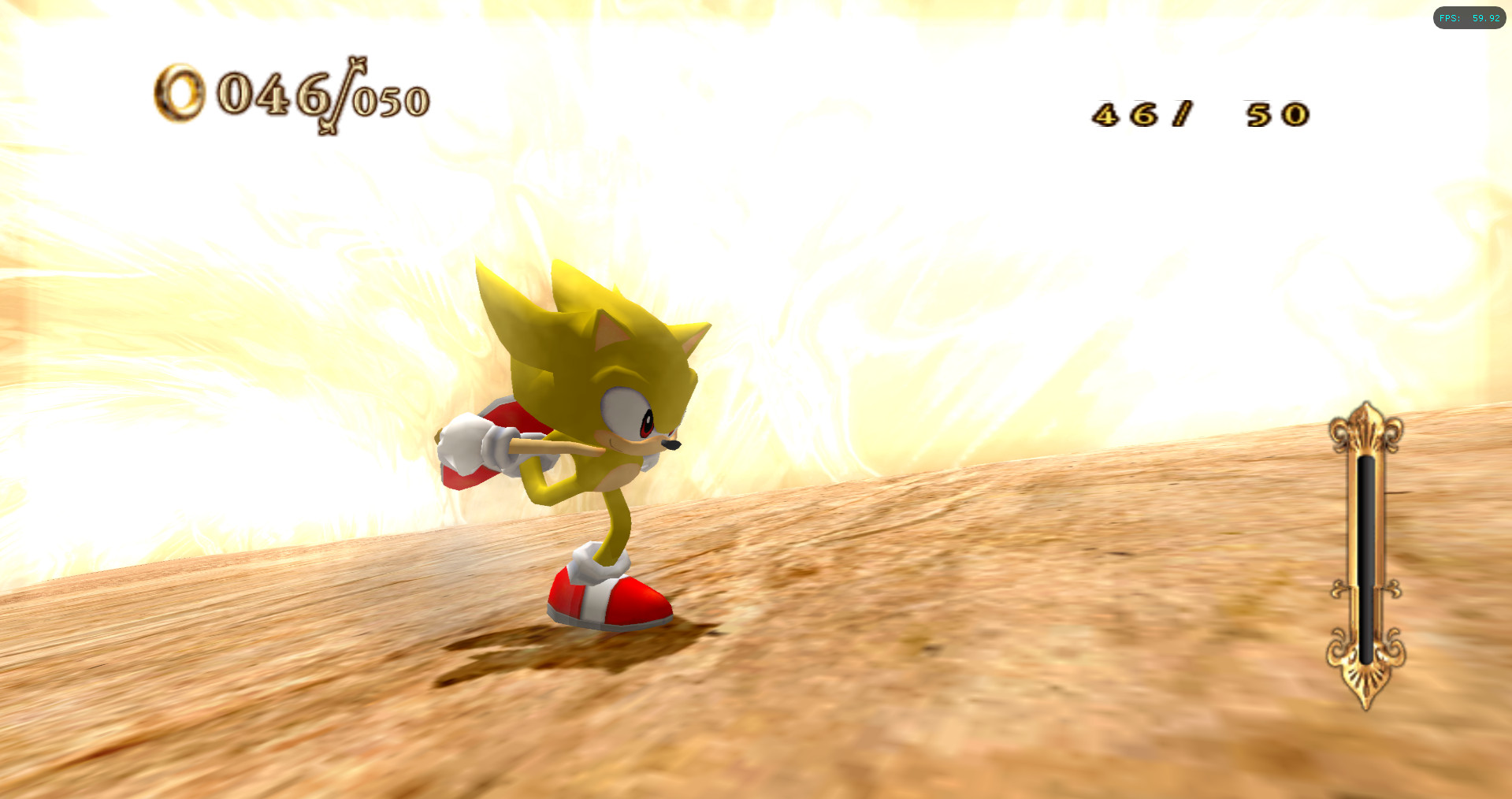 Super Sonic Mod for Sonic and the Secret Rings | SatSR Mods