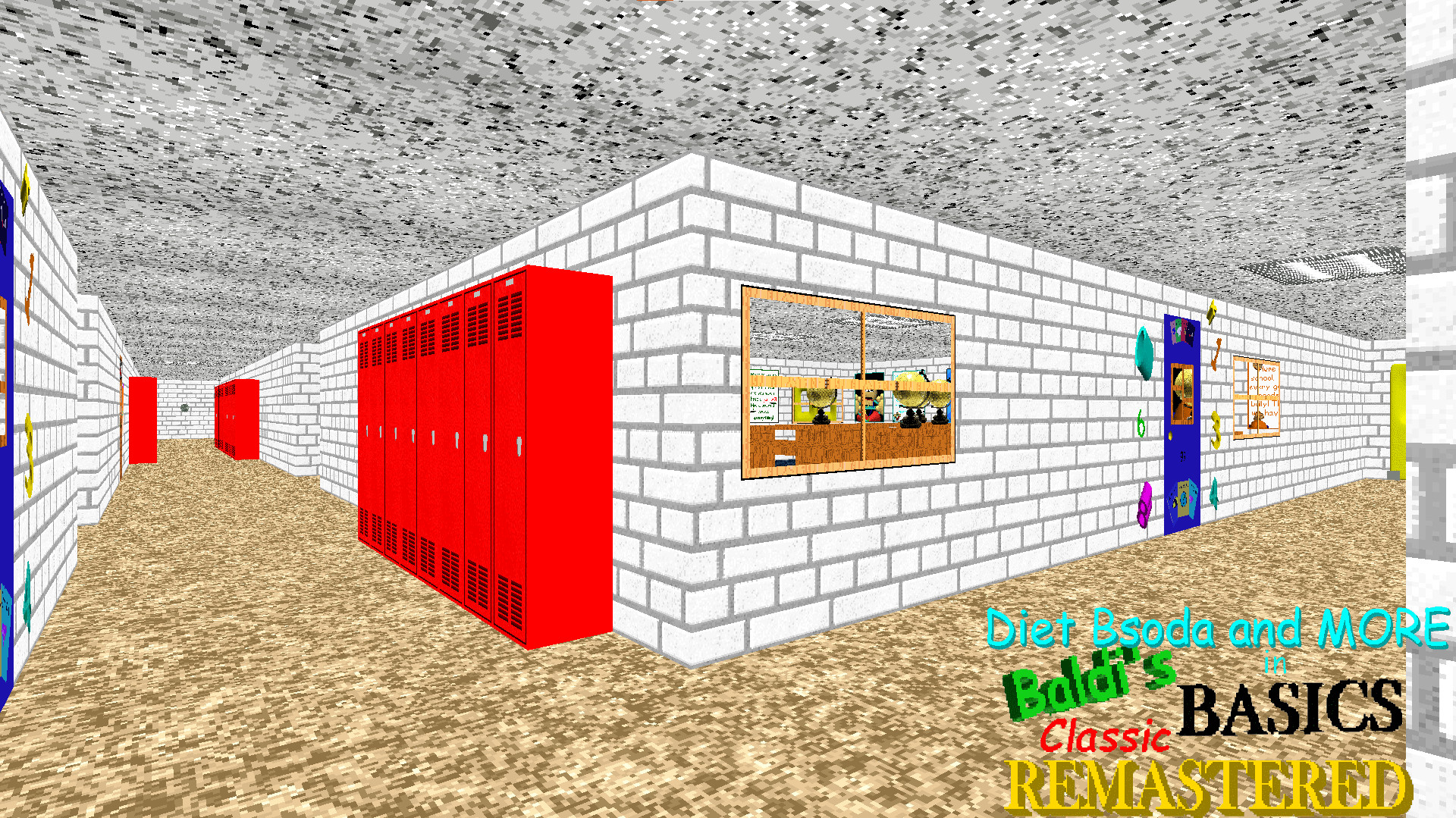 Diet BSODA and More in BBCR Mod for Baldi's Basics | Baldi Mods