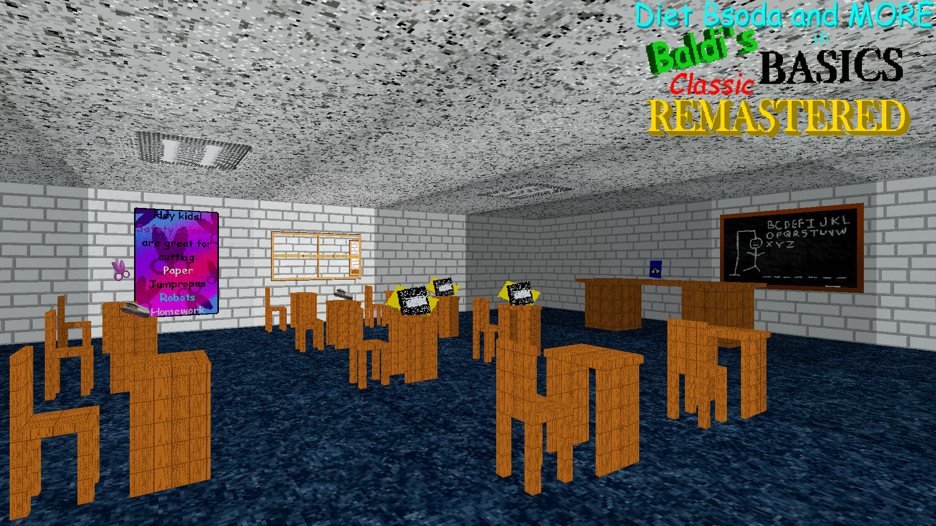 Diet BSODA and More in BBCR Mod for Baldi's Basics | Baldi Mods