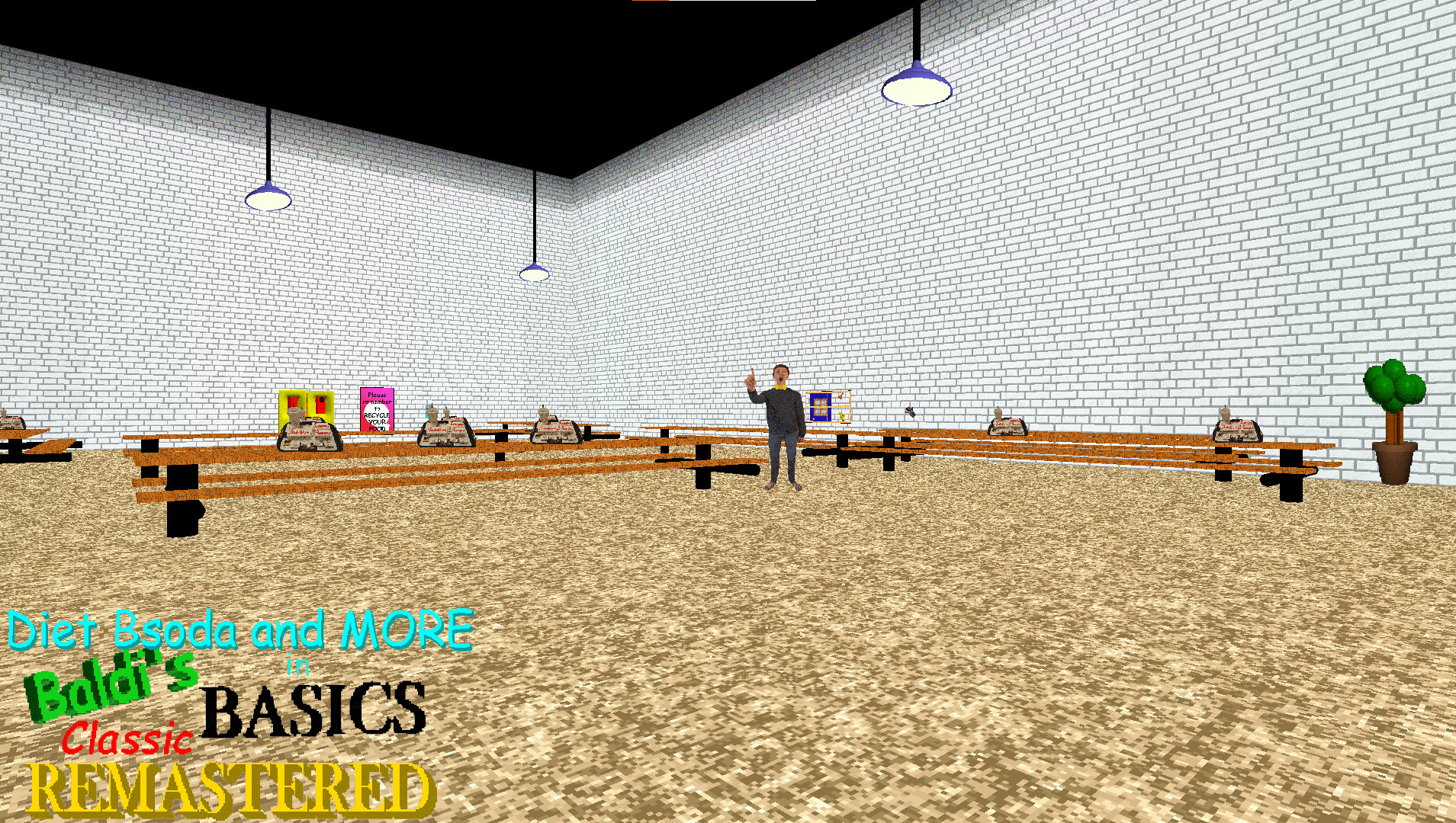 Diet BSODA and More in BBCR Mod for Baldi's Basics | Baldi Mods