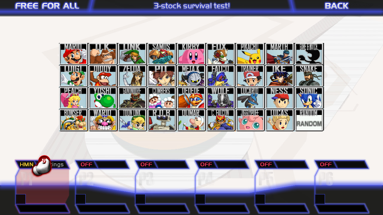 Super Smash Bros Brawl CSS/SSS + HUD [CMC+] Mod for Super Smash Bros ...