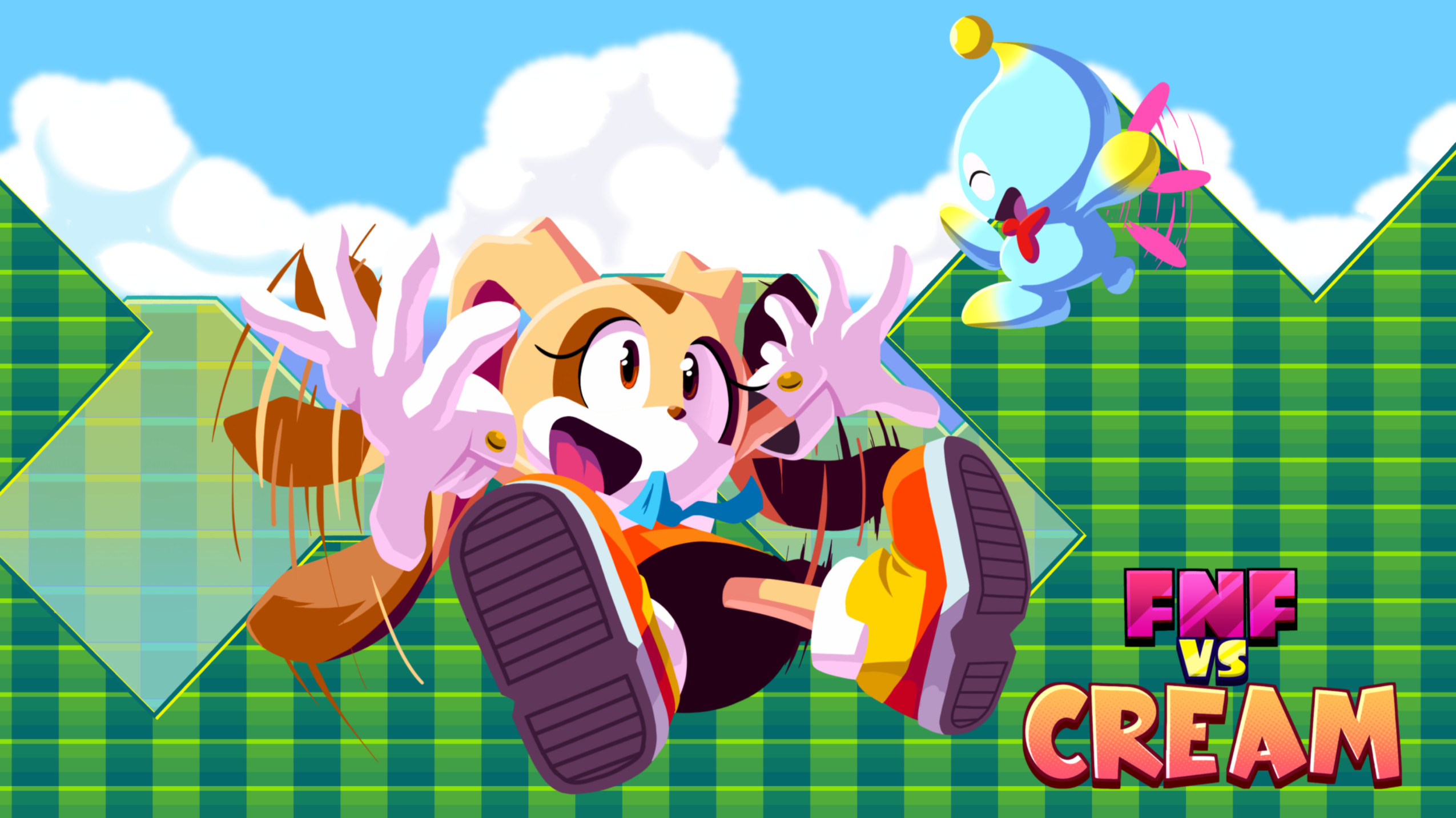 VS Cream the Rabbit (BETA2) Mod for Friday Night Funkin' | FNF Mods