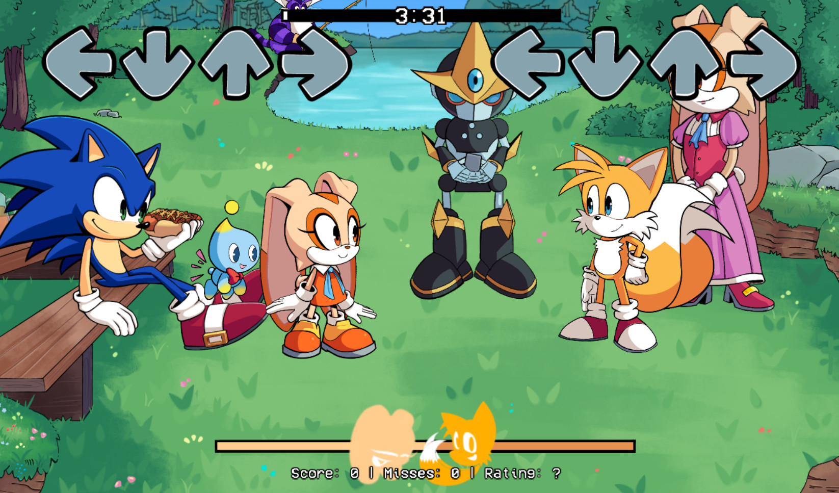 VS Cream the Rabbit (BETA2) Mod for Friday Night Funkin' | FNF Mods