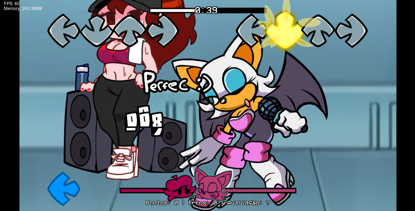 Playable Anime Rouge + FLA Mod for Friday Night Funkin' | FNF Mods