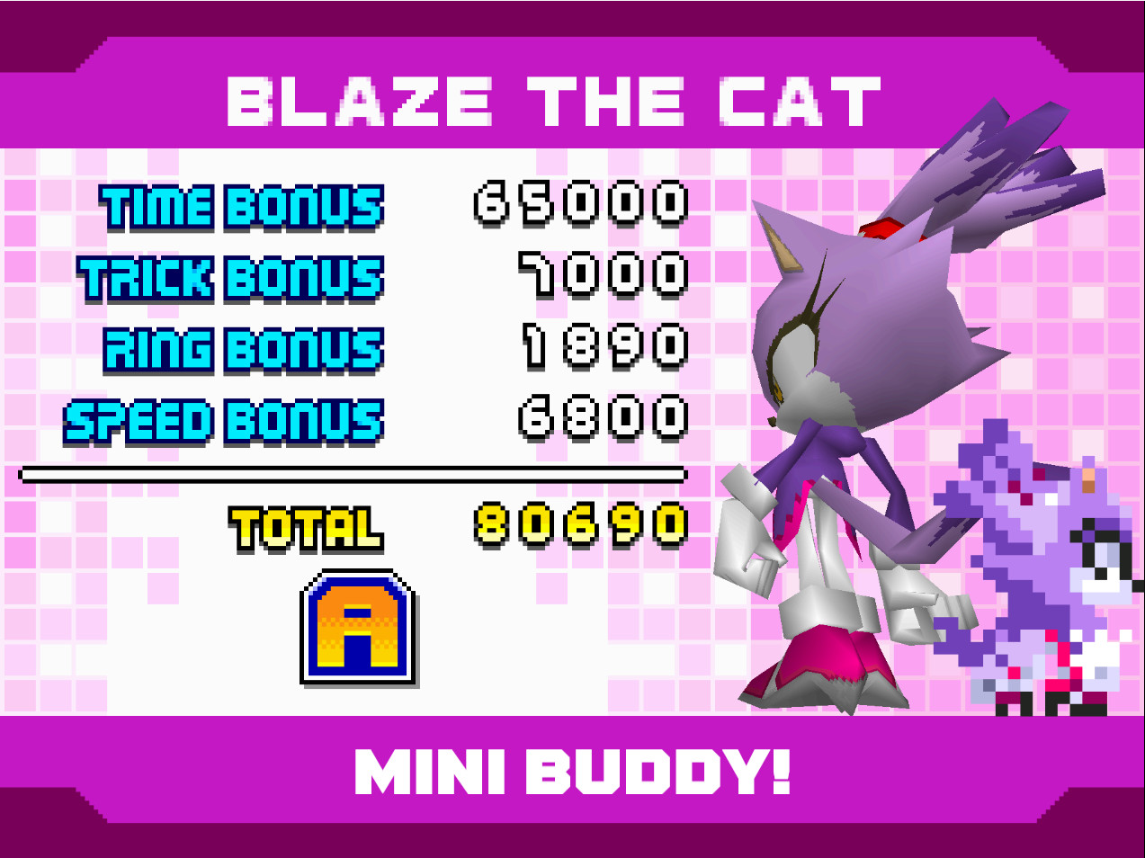 Mini Buddy Blaze Mod for Sonic 3 A.I.R. | S3AIR Mods