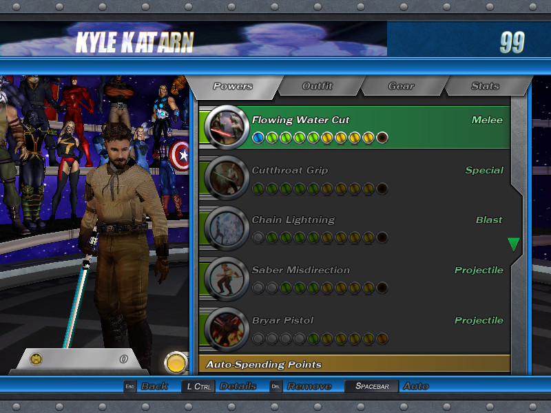 Kyle Katarn (Star Wars) Mod for Marvel: Ultimate Alliance | MUA Mods