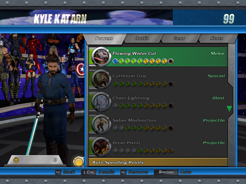 Kyle Katarn (Star Wars) Mod for Marvel: Ultimate Alliance | MUA Mods