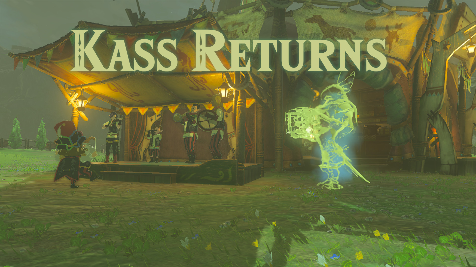 Kass Returns Mod for The Legend of Zelda: Tears of the Kingdom | TOTK Mods