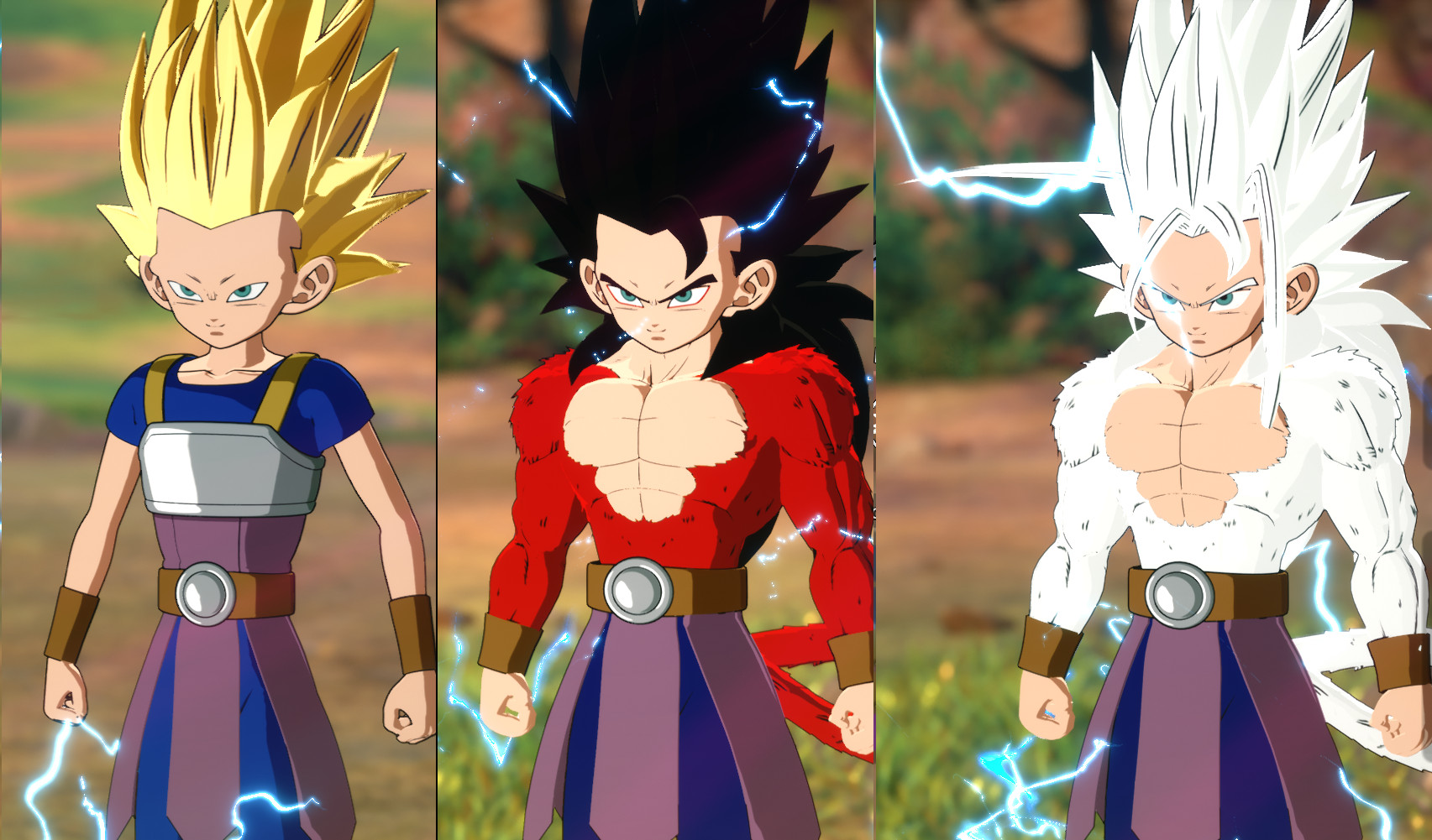 Cabba SSJ3-4-5 [New Slots] Mod for Dragon Ball: Sparking! ZERO | DBSZ Mods