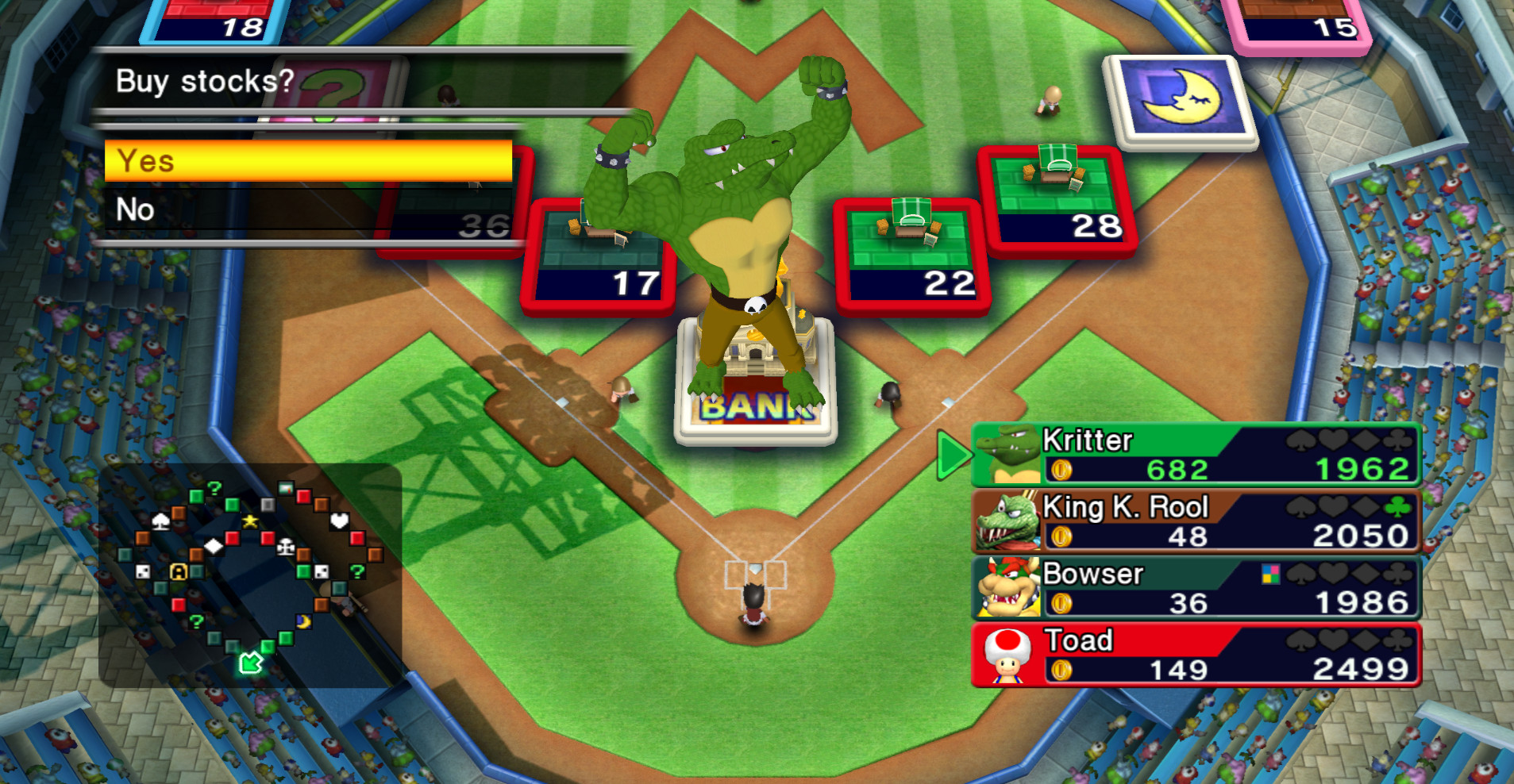 King K. Rool and Kritter in Fortune Street Mod for Fortune Street | FST ...