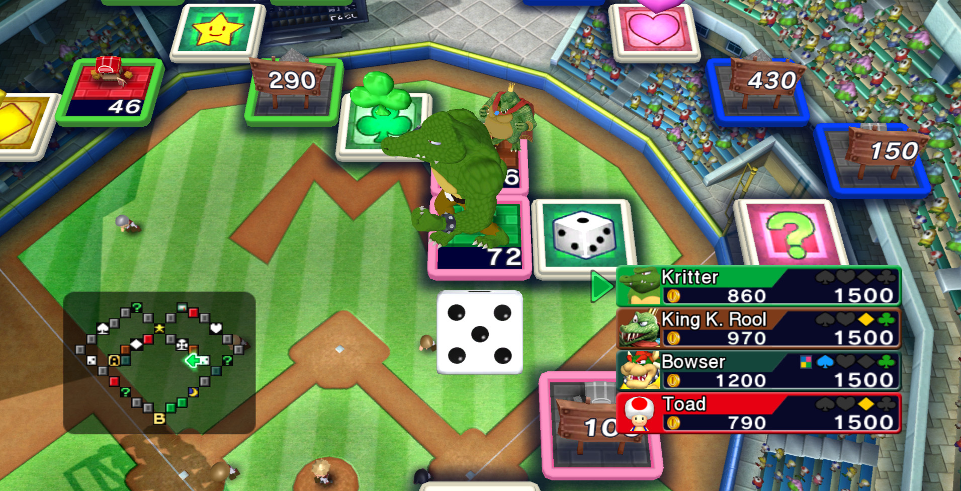 King K. Rool and Kritter in Fortune Street Mod for Fortune Street | FST ...