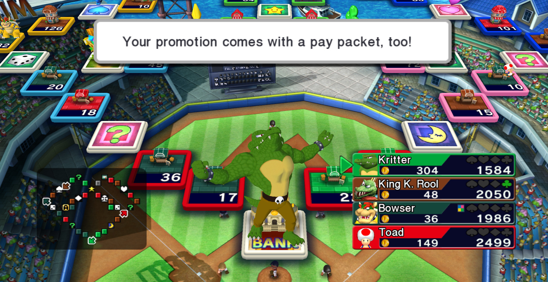 King K. Rool and Kritter in Fortune Street Mod for Fortune Street | FST ...