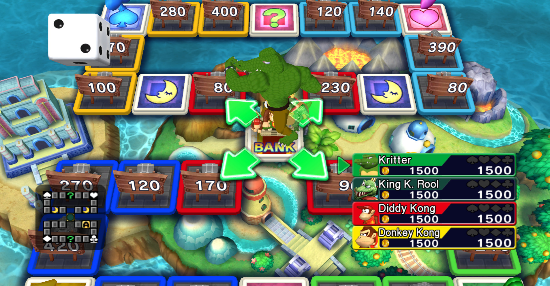 King K. Rool and Kritter in Fortune Street Mod for Fortune Street | FST ...