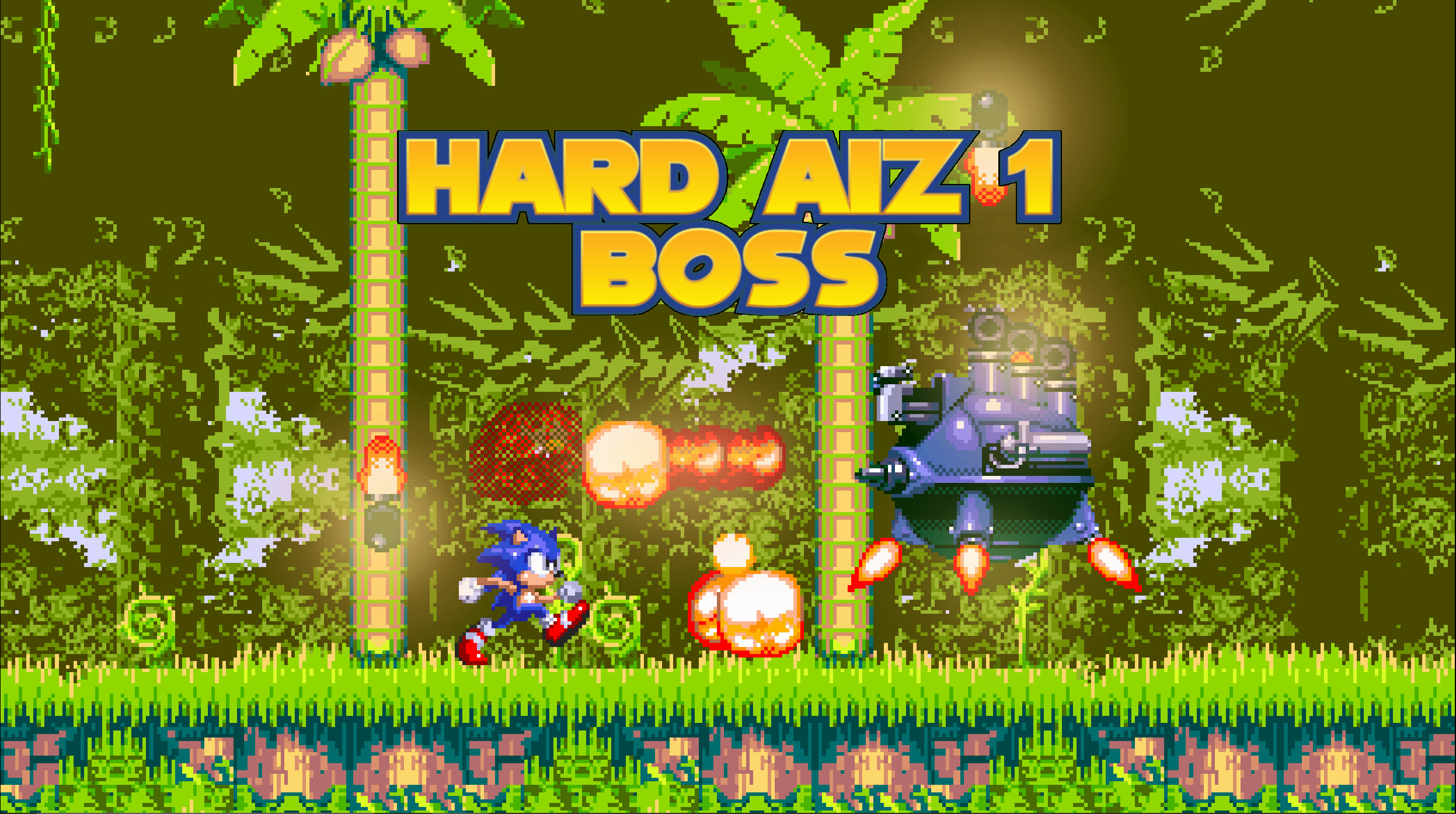 Hard AIZ1 Boss Mod for Sonic 3 A.I.R. | S3AIR Mods