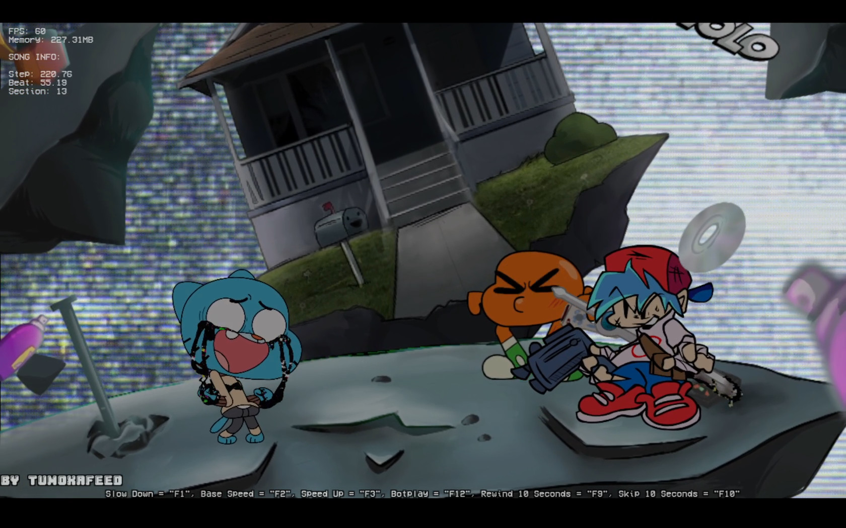 Retcon Lem0dy mix charted Mod for Friday Night Funkin' | FNF Mods