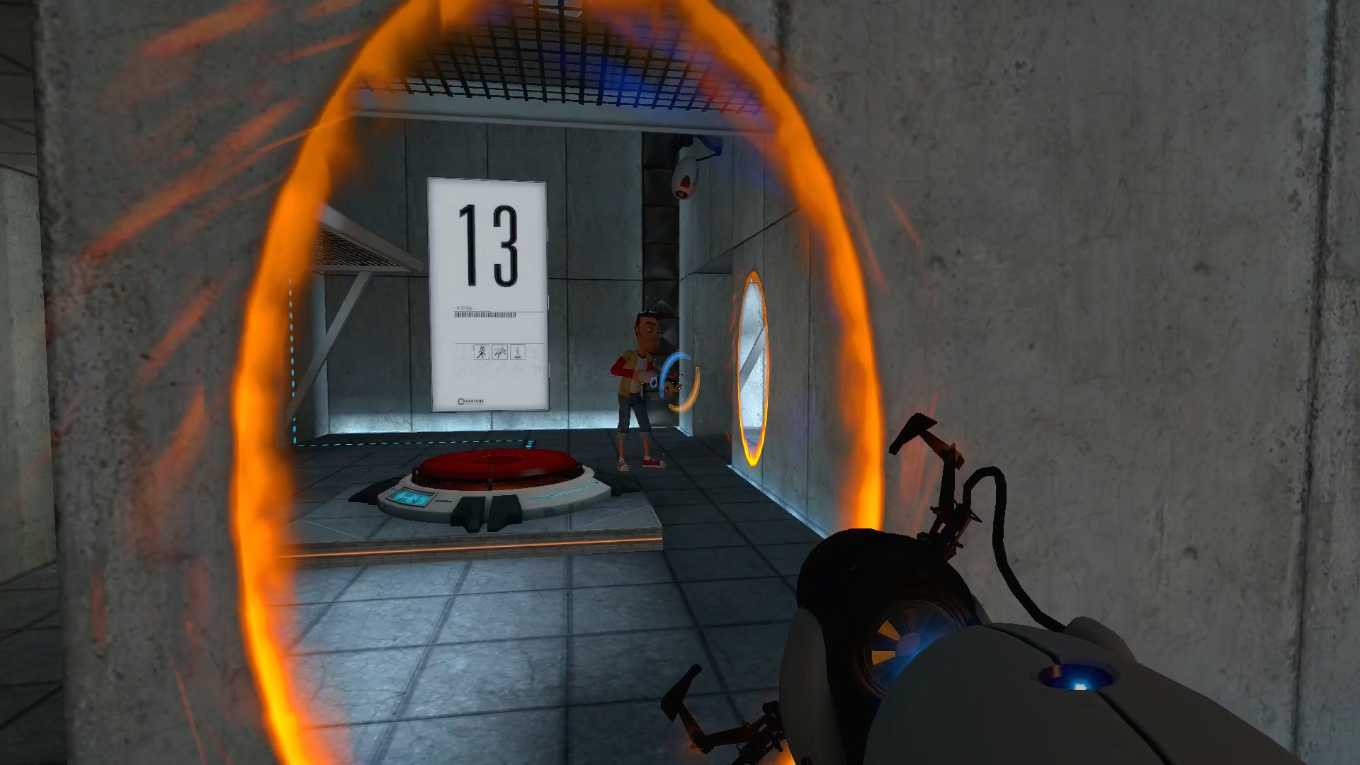 Nicky Roth/Player (from Hello Neighbor) for Chell Mod for Portal | PRTL ...