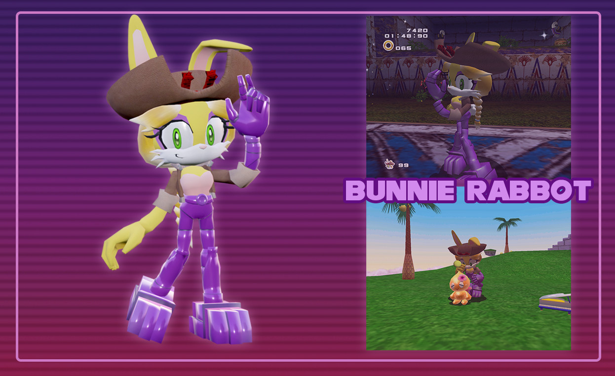 Bunnie Rabbot Mod for Sonic Adventure 2 | SA2 Mods
