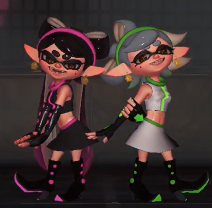 Concept Art Squid Sisters Mod for Splatoon 3 | Splatoon 3 Mods
