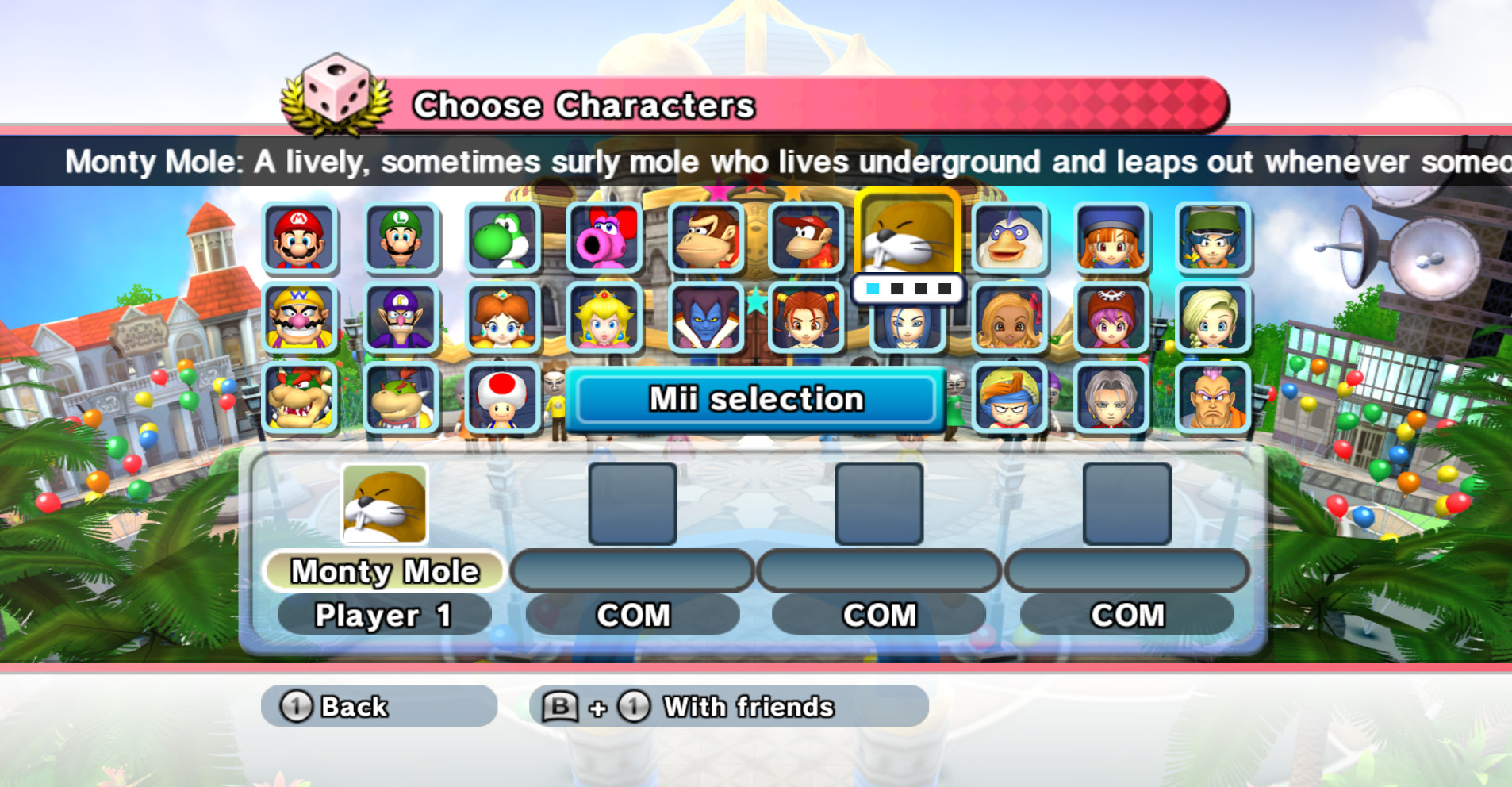 Monty Mole in Fortune Street Mod for Fortune Street | FST Mods