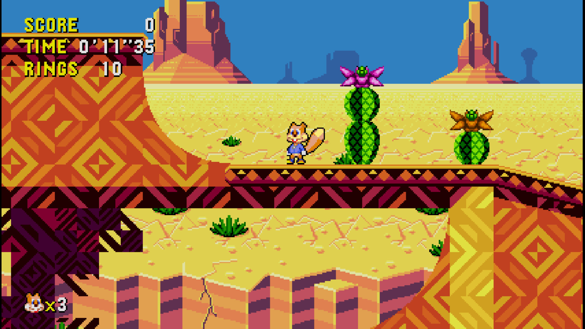 [SENSITIVE CONTENT] Conker in Sonic CD Mod for Sonic CD (2011) | SCD Mods