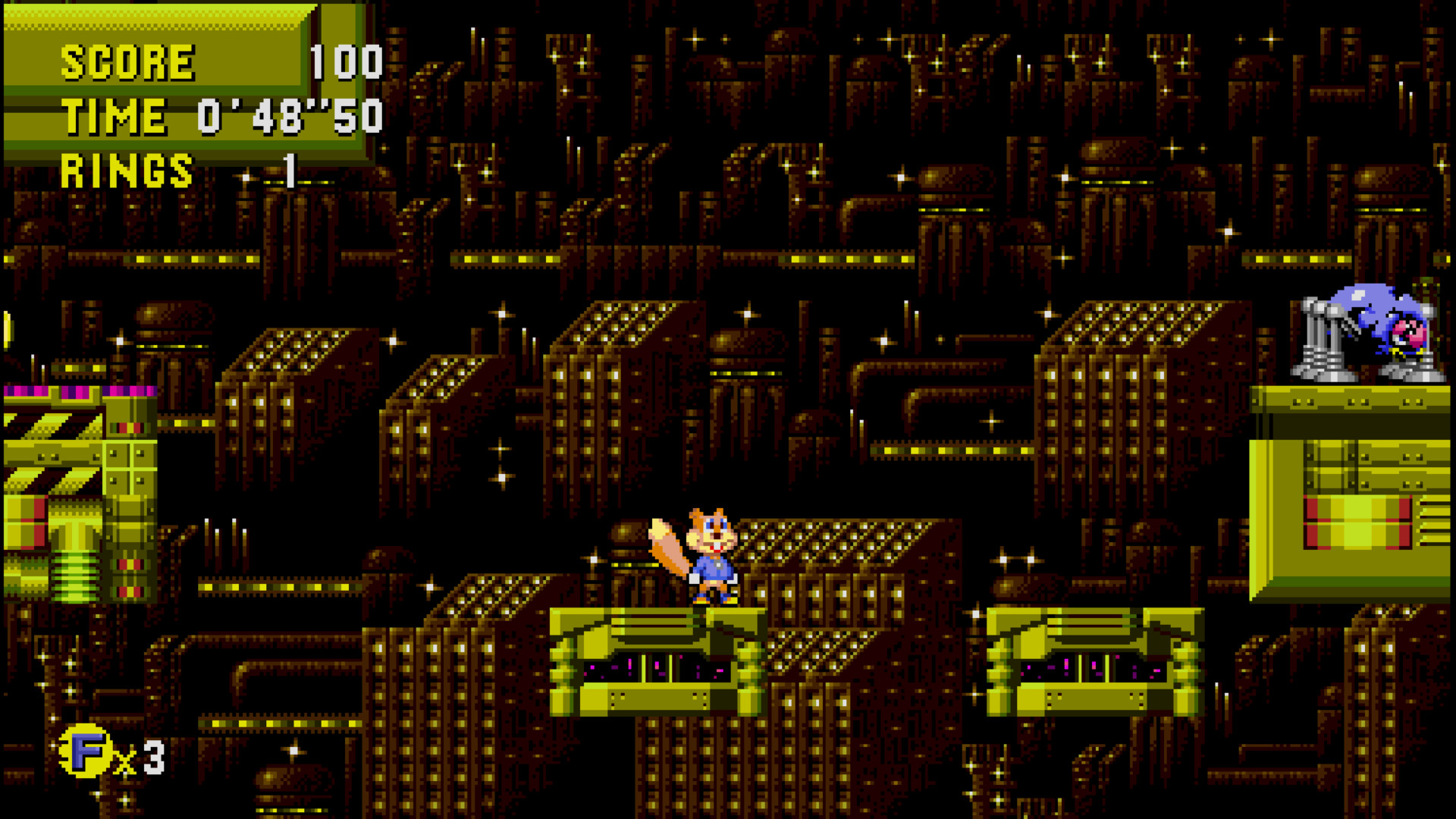 [SENSITIVE CONTENT] Conker in Sonic CD Mod for Sonic CD (2011) | SCD Mods