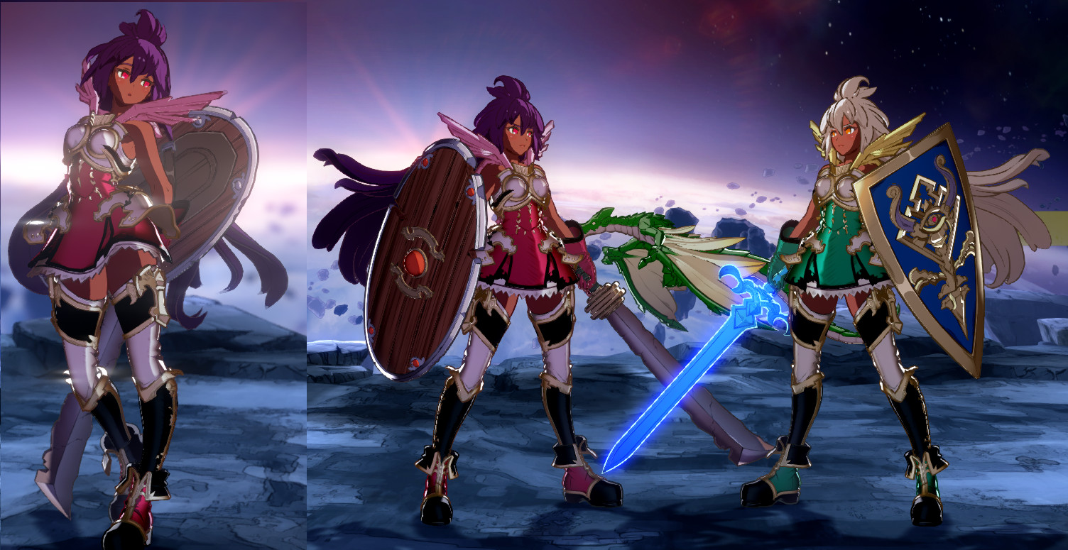 Zooey OC Recolors Mod for Granblue Fantasy Versus: Rising | GB Rising Mods