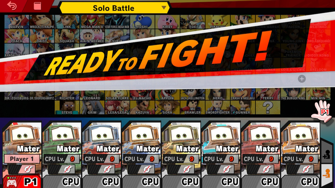 Mater - Cars Mod for Super Smash Bros. Ultimate | SSBU Mods