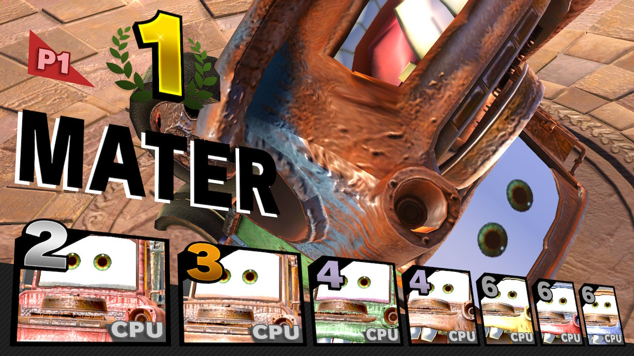 Mater - Cars Mod for Super Smash Bros. Ultimate | SSBU Mods