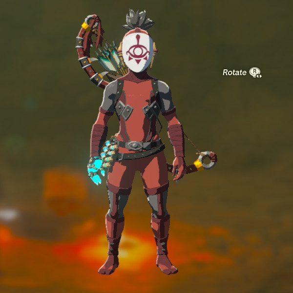 Charcoal Yiga Hair Mod for The Legend of Zelda: Tears of the Kingdom ...