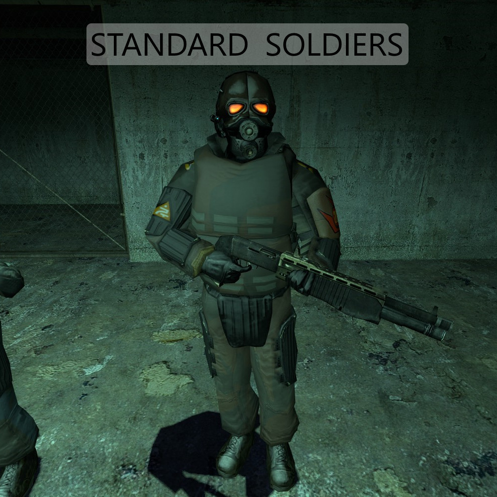 Dark interval styled retail combine Mod for Half-Life 2 | HL2 Mods