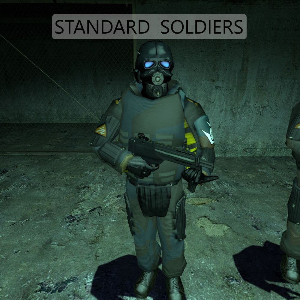 Dark interval styled retail combine Mod for Half-Life 2 | HL2 Mods